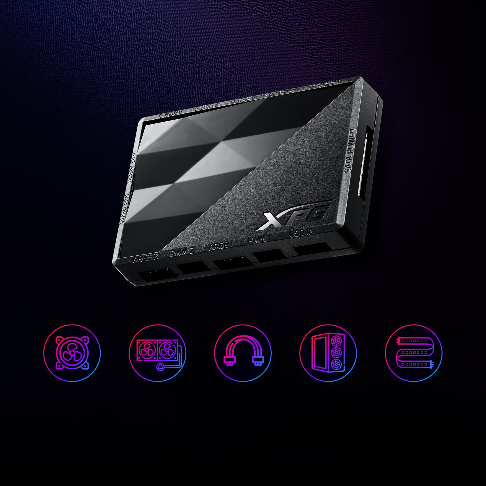 XPG PRIME BOX ARGB & PWM CONTROLLER – XPG Shop