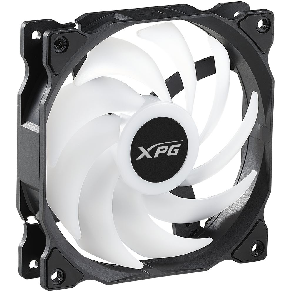 XPG Vento ARGB Computer Case Fan 120mm: 23 dBA Noise, 3 Pin Connector ...